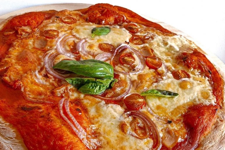 Pizza au thon – L'ardoise de Sarah